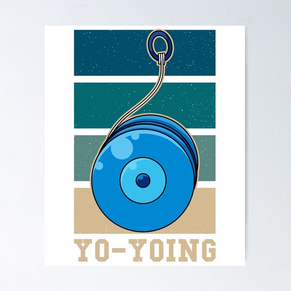 "Retro yoyo world, nostalgic art" Poster for Sale by Merchsigns | Redbubble