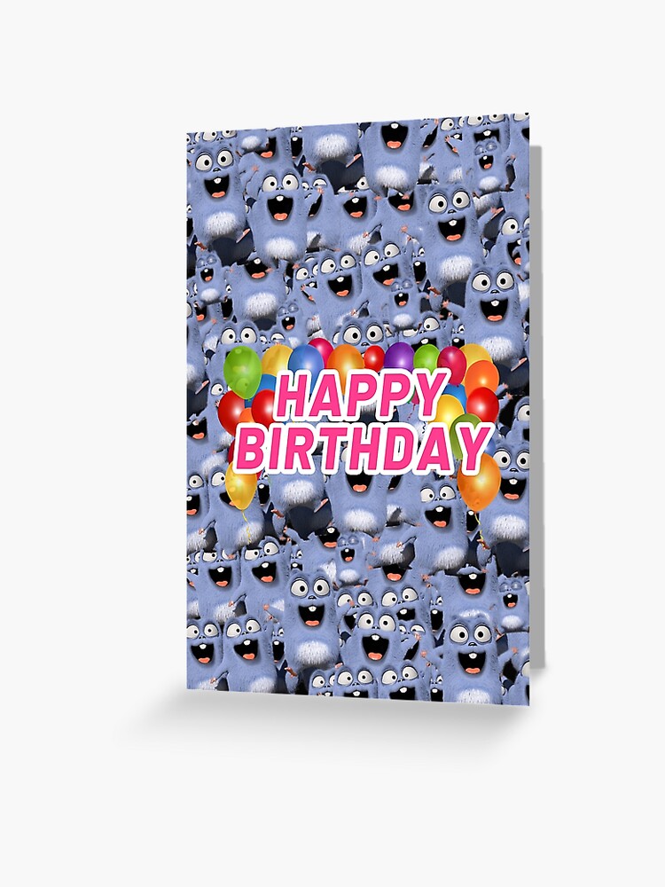 Grußkarte for Sale mit "Alles Gute zum Geburtstag von Lemmings Tabodi ...
