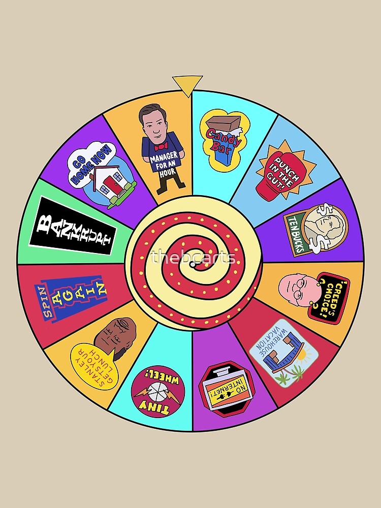 "Spin The Wheel" Poster for Sale by thebcarts | Redbubble