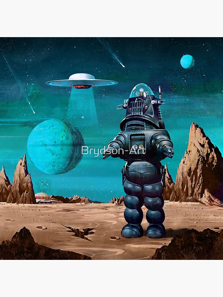 "Forbidden Planet, new design poster " Poster for Sale by Brydson-Art ...