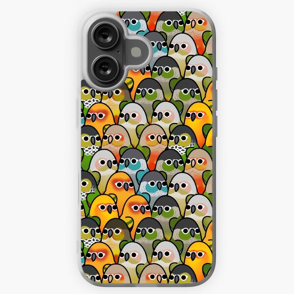 "Too Many Birds! - Conure Squad" iPhone Case for Sale by MaddeMichael ...
