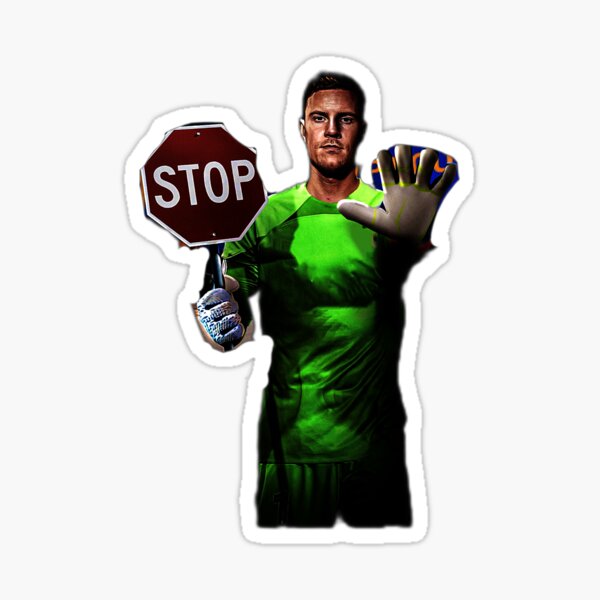 "Marc Andre Ter Stegen" Sticker for Sale by Stipex | Redbubble