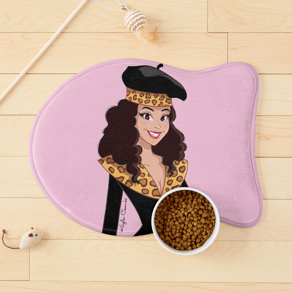 "Fran Fine Leopard Hat" Sticker for Sale by Kayla Coombs | Redbubble