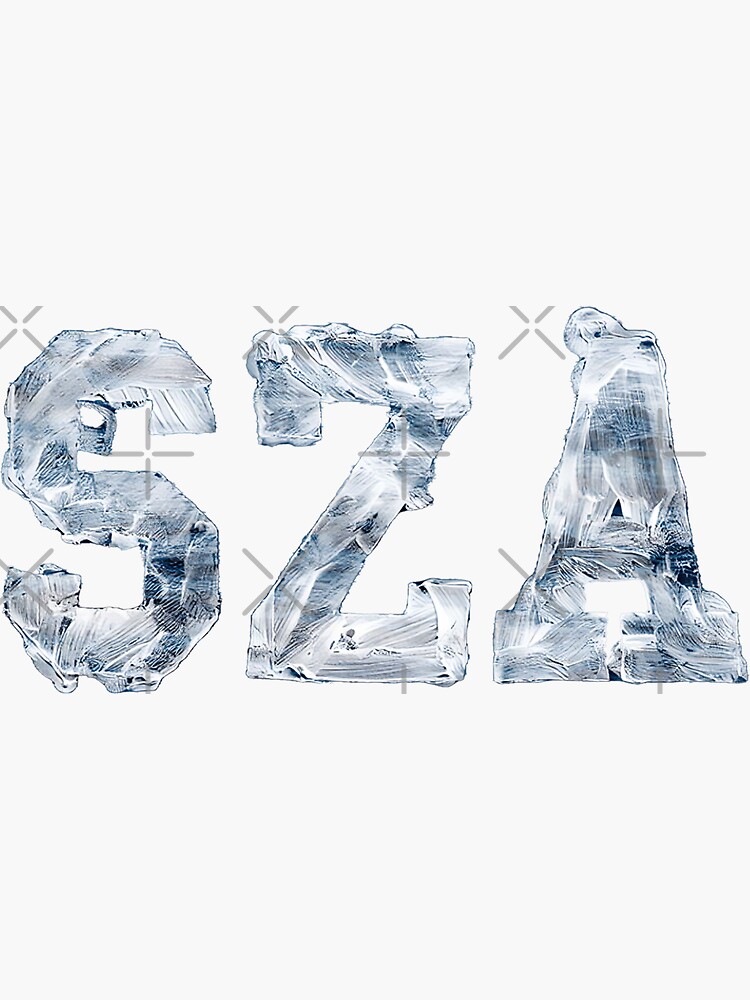 "Sza Sos a Sza Sos a Sza Sos" Sticker for Sale by Avesgh | Redbubble