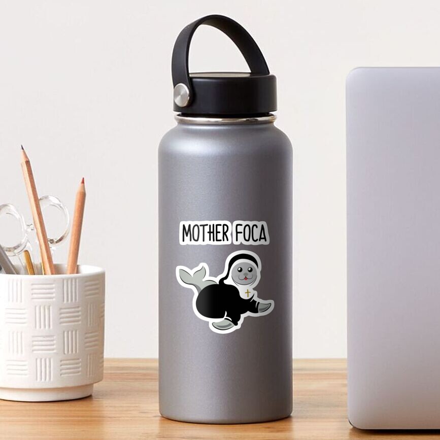 "MOTHER FOCA" Sticker by GeraPuente | Redbubble
