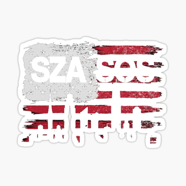 "Sza Sos a Sza Sos a Sza Sos" Sticker for Sale by Avesgh | Redbubble