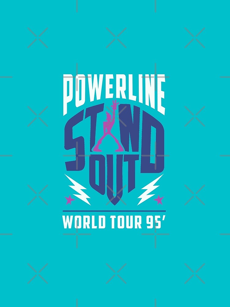 "STAND OUT Powerline World Tour" Sleeveless Top for Sale by Batg1rl ...