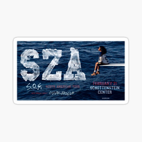 "Sza Sos a Sza Sos a Sza Sos" Sticker for Sale by Avesgh | Redbubble
