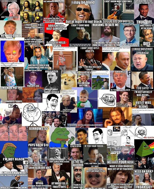 "Meme tastic" by kcgfx | Redbubble