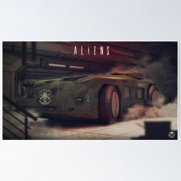 "Aliens - APC" Poster for Sale by AriMartinez | Redbubble