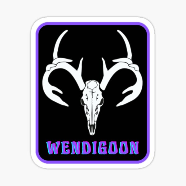 "Wendigoon " Sticker for Sale by DanielRichardss | Redbubble
