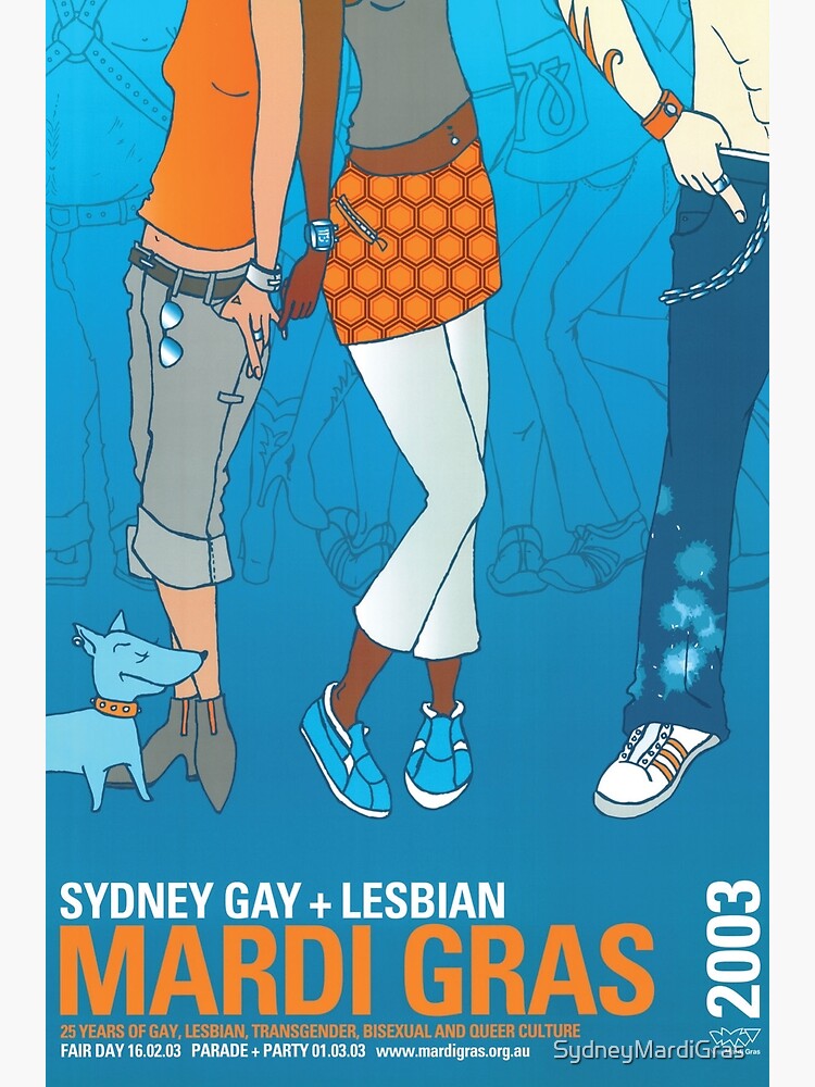 "2003 Sydney Gay & Lesbian Mardi Gras Key Art" Poster by ...