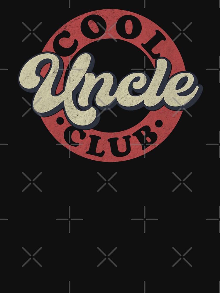 "Cool Uncle Club Funny Gift Idea For Uncle - Retro New Uncle To Be ...