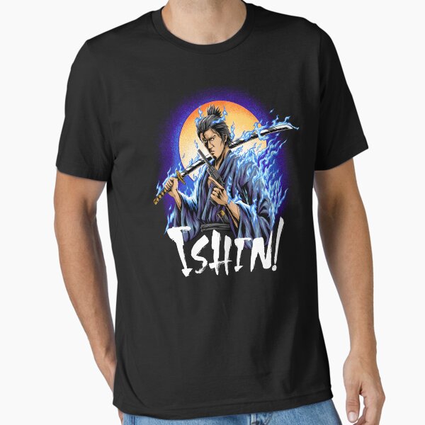 Essential T-Shirt for Sale mit "Ryoma unter dem Mond (wie ein Drache ...