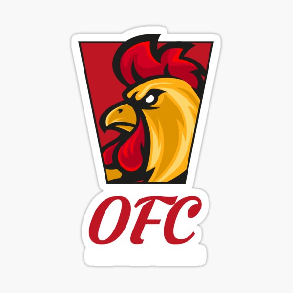"Ohio Fried Chicken OFC" Sticker for Sale by deepsenses | Redbubble