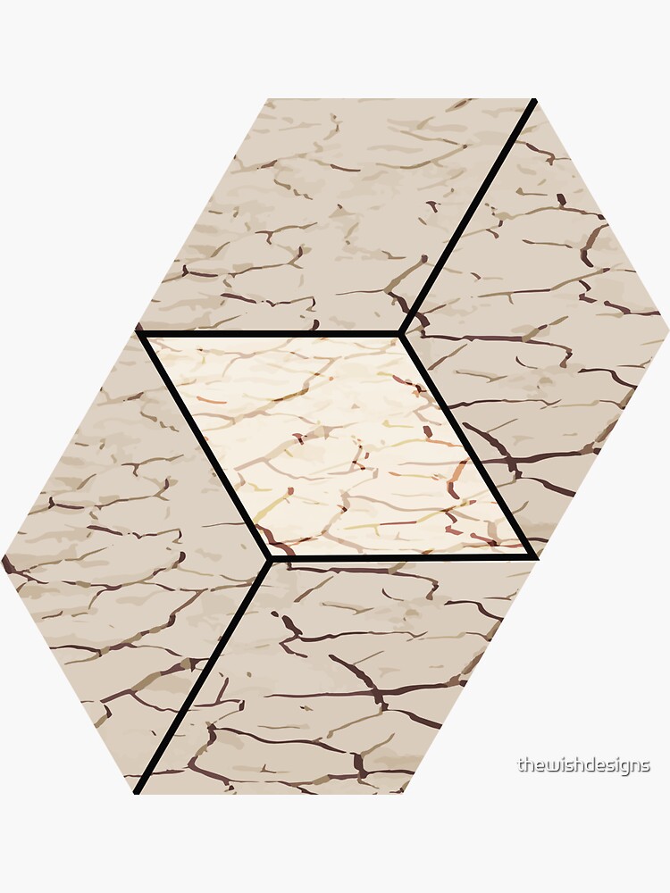 "Earth hexagon abstract - Earth sign - The Five Elements Abstract ...