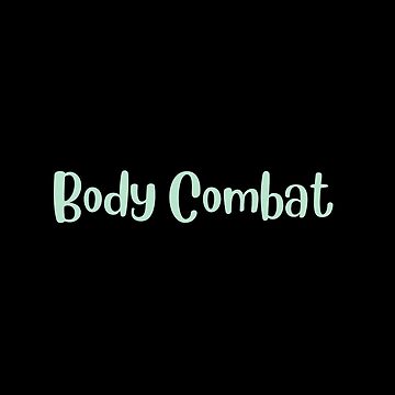 "Body Combat" Sticker for Sale by Cute-Jory-Store | Redbubble