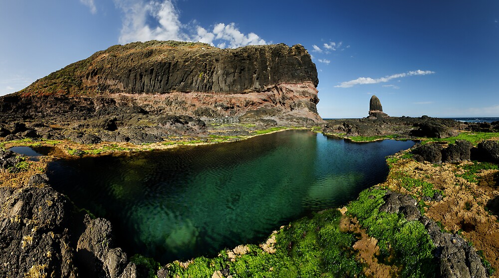 "Schank Pool Panorama" by Robert Mullner | Redbubble