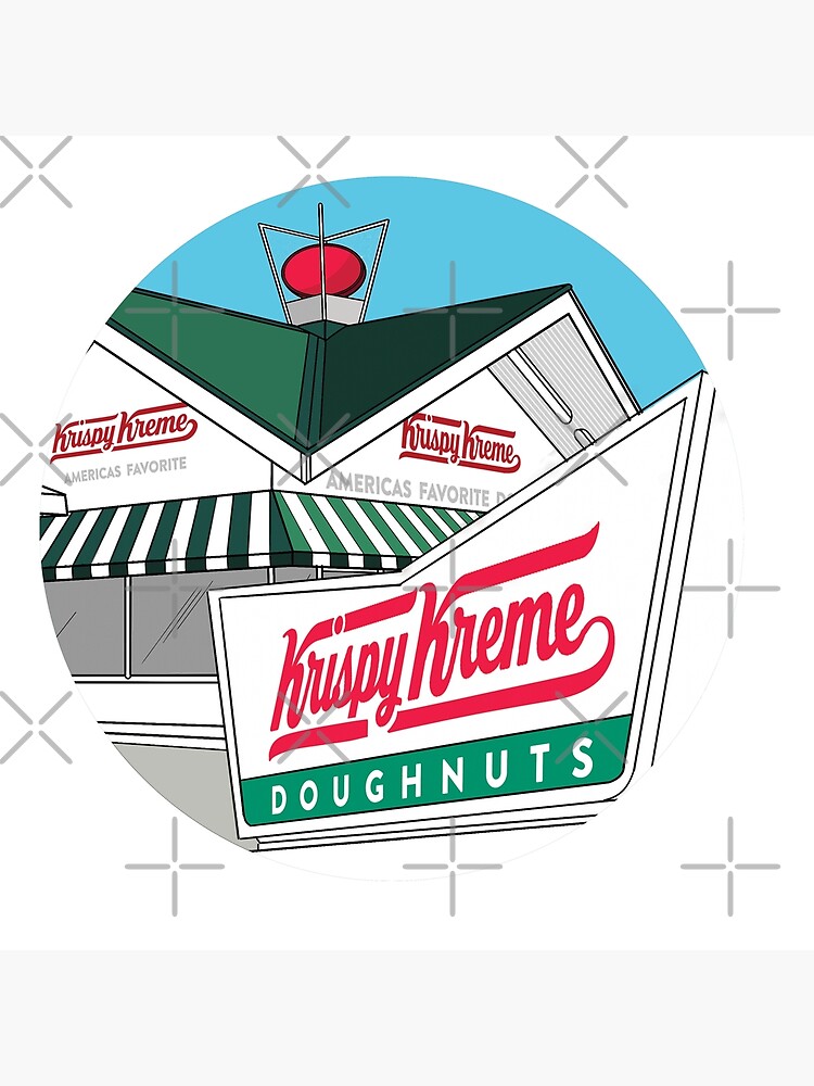 "Krispy Kreme Heritage - Fan Art" Poster for Sale by Angela Wolowitz ...