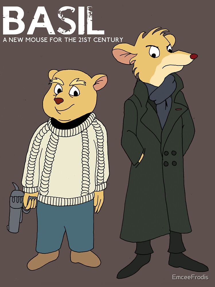 "Basil: A New Mouse for the 21st Century" T-shirt for Sale by ...