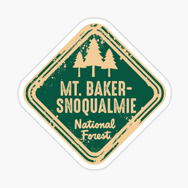 Mount Baker Stickers | Redbubble