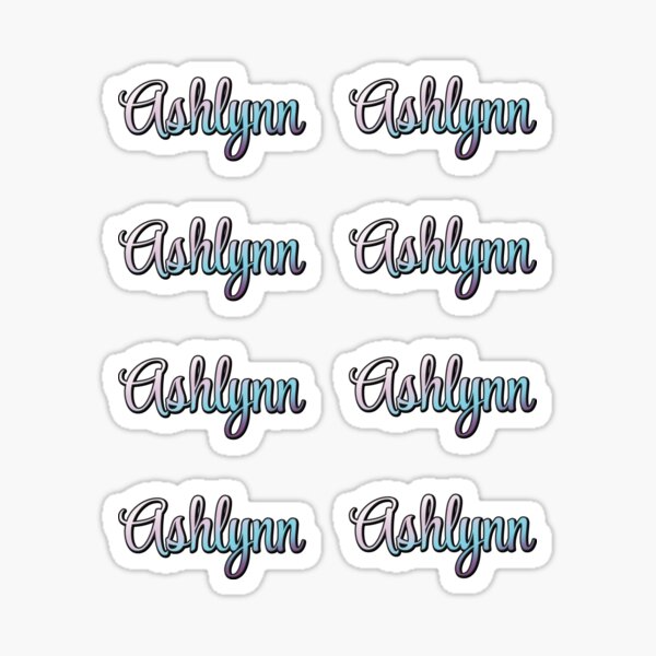"Ashlynn Custom Label Pack" Sticker for Sale by AloraDawnEve | Redbubble