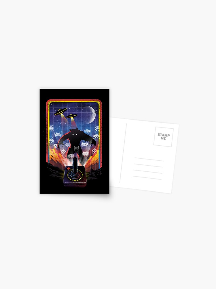 "Nostalgic Gaming" Postcard for Sale by Dan Elijah Fajardo | Redbubble