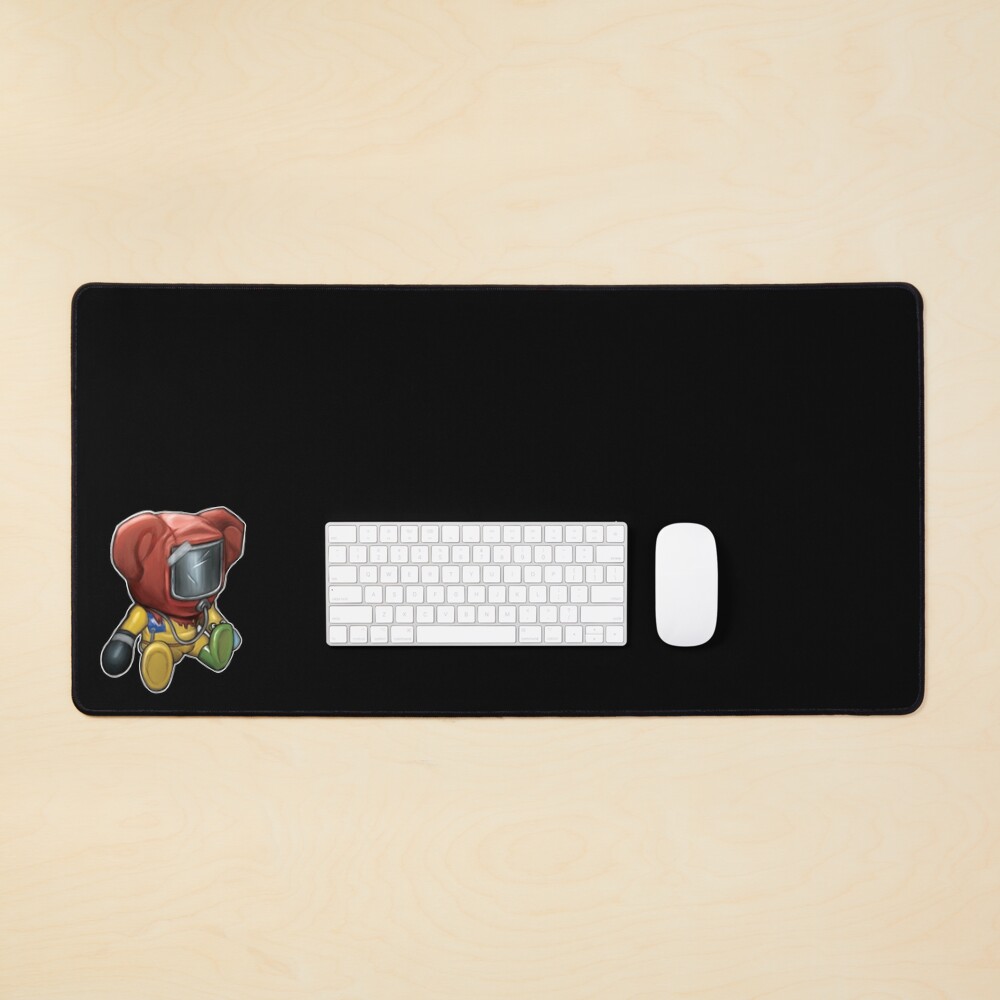 "Cute RUST Hazmat Pookie Bear ☢️" Sticker for Sale by SpezialArt ...