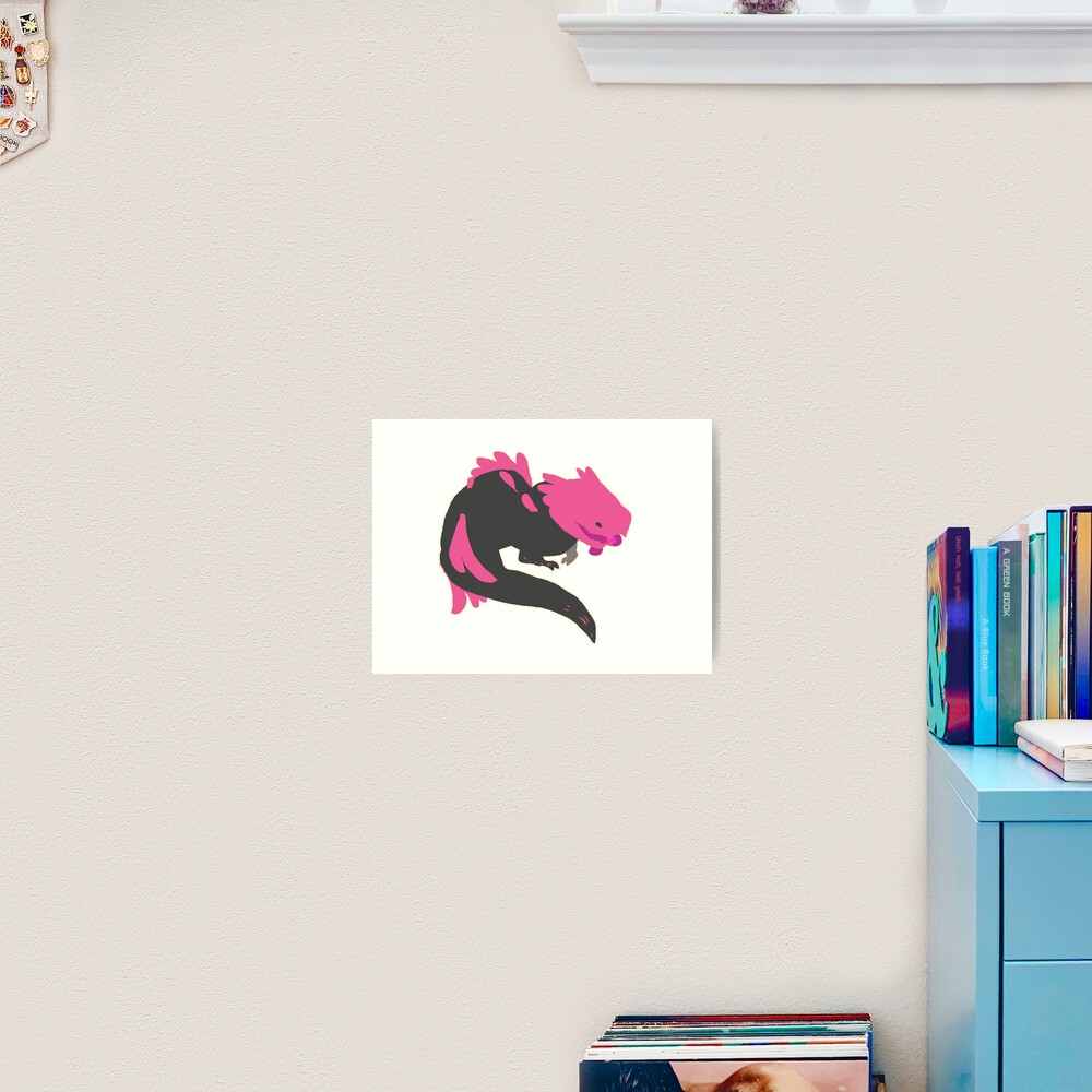"Pink Lizard (Rain world)" Sticker for Sale by warriorcats35 | Redbubble