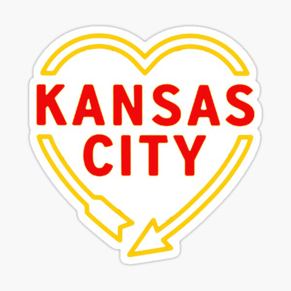 "kansas city heart culture" Sticker for Sale by Lakyn2023 | Redbubble