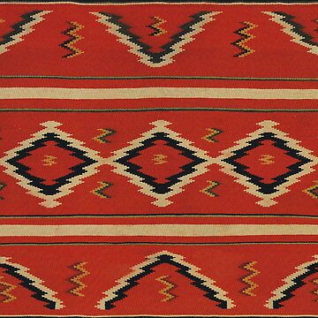 "Navajo Textile / Native American Weaving pattern 26" Pillow for Sale ...