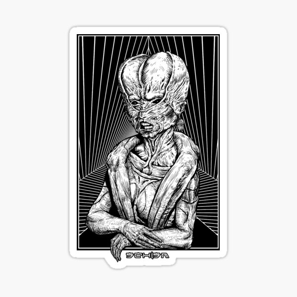 "Schism " Sticker for Sale by jteofilo | Redbubble