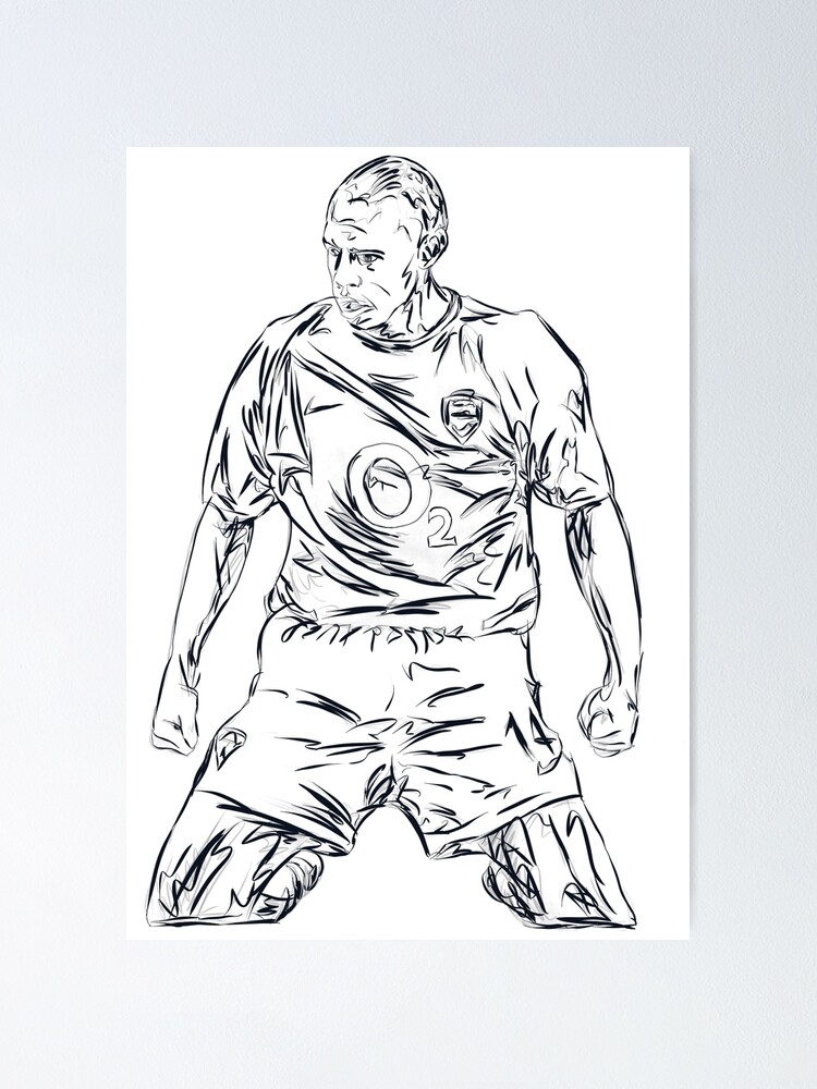 "Thierry Henry" Poster for Sale by ArsenalArtz | Redbubble