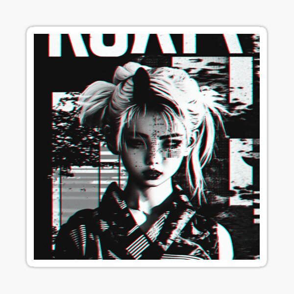 "Yakuza Girl - Retro Kawaii Anagraphy" Sticker for Sale by ...