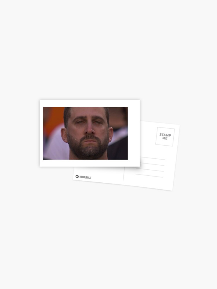 "Crying Nick Sirianni Meme" Postcard for Sale by Recession2022 | Redbubble