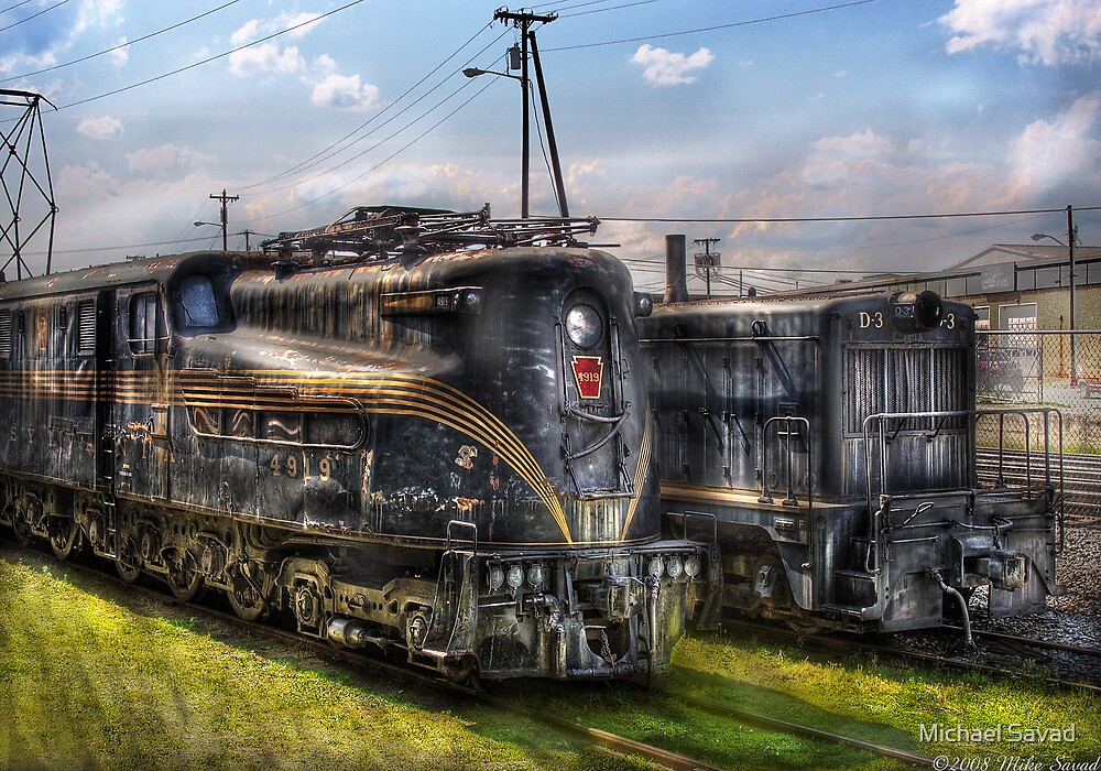 "2-c-c-2 - Pennsylvania Railroad electric locomotive #4919 " by Michael ...