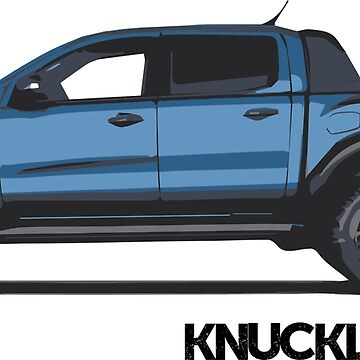 "Ford Ranger Raptor Gen 1" Sticker for Sale by KnuckleTruck | Redbubble
