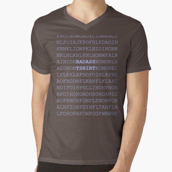 Word Search T-Shirts | Redbubble