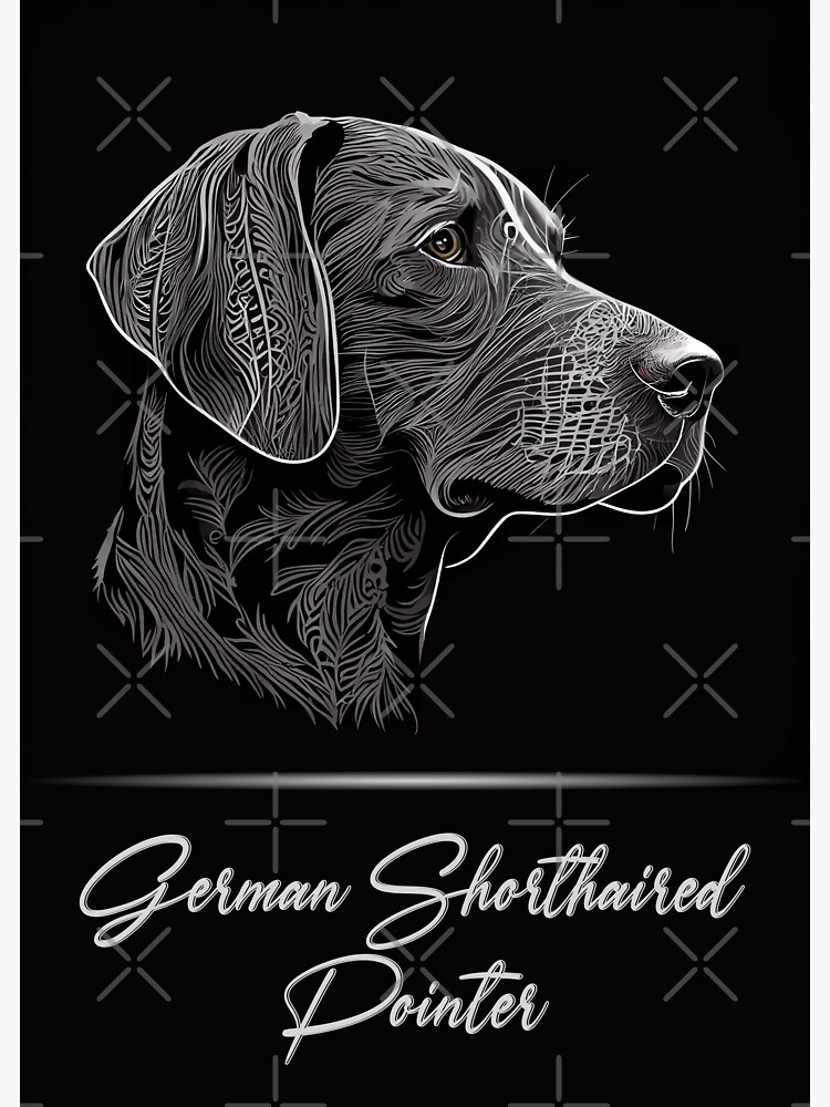 "German Shorthaired Pointer" Sticker for Sale by Best-Breeds | Redbubble