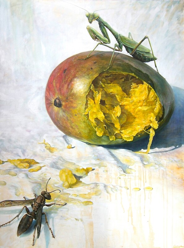 ""Mango and Mantis"" by Joe Helms | Redbubble