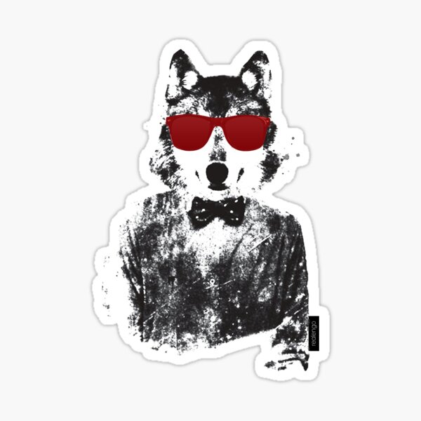 "Wolves" Sticker for Sale by ConFlei | Redbubble