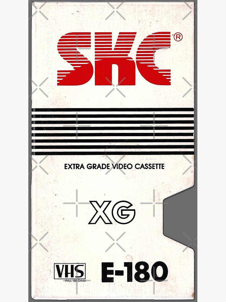 "VHS Cover SKC XG" Poster for Sale by Linubidix | Redbubble