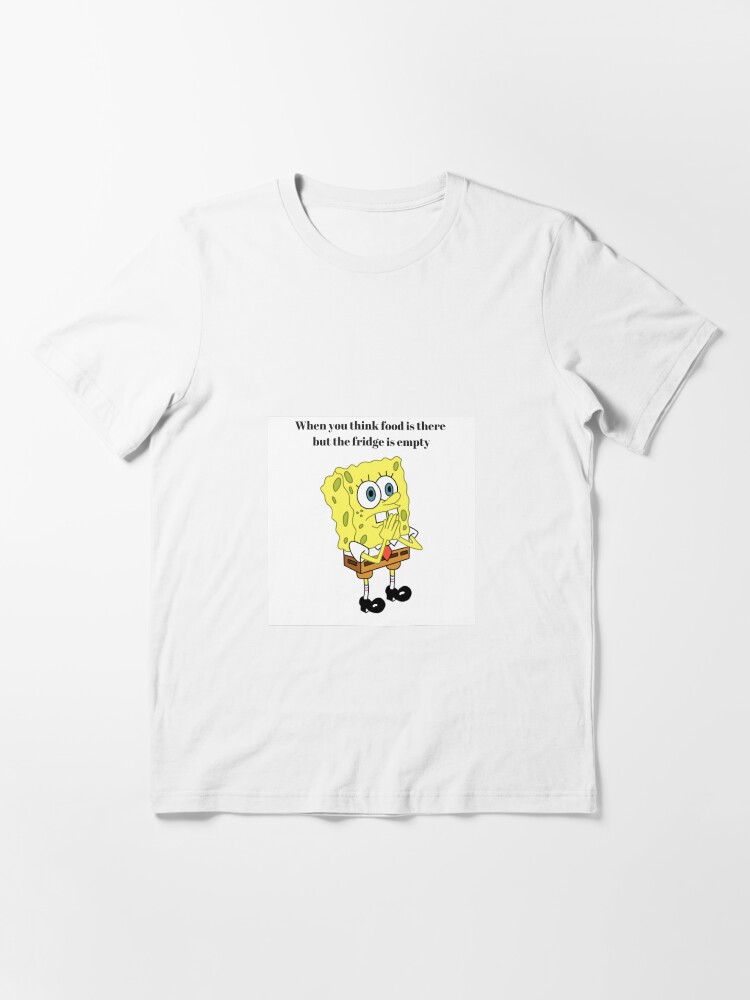 "Spongebob "empty Fridge" meme" T-shirt by Yuuice | Redbubble
