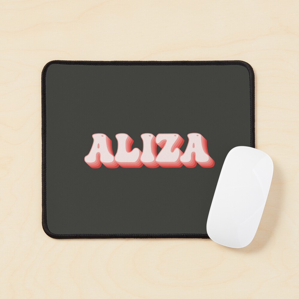 "Aliza - Name" Sticker for Sale by kindxinn | Redbubble