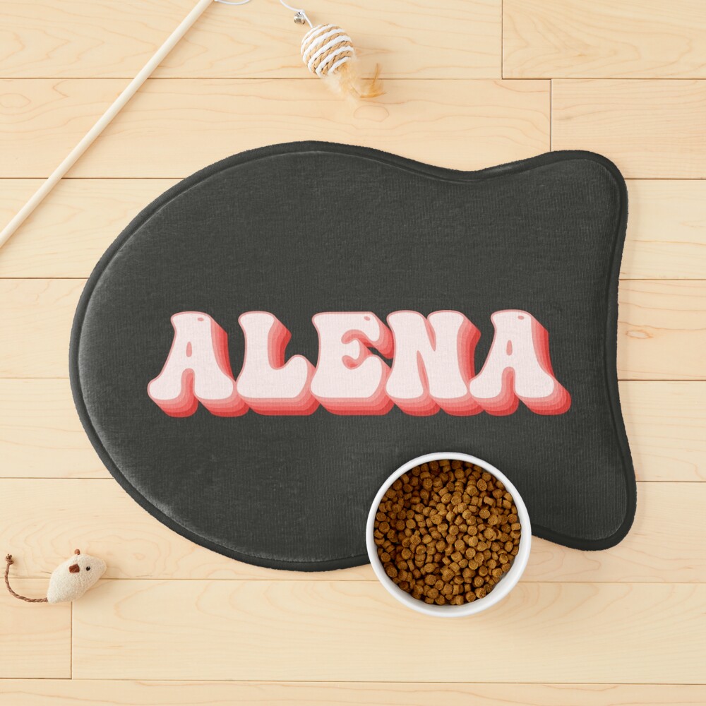 "Alena - Name" Sticker for Sale by kindxinn | Redbubble