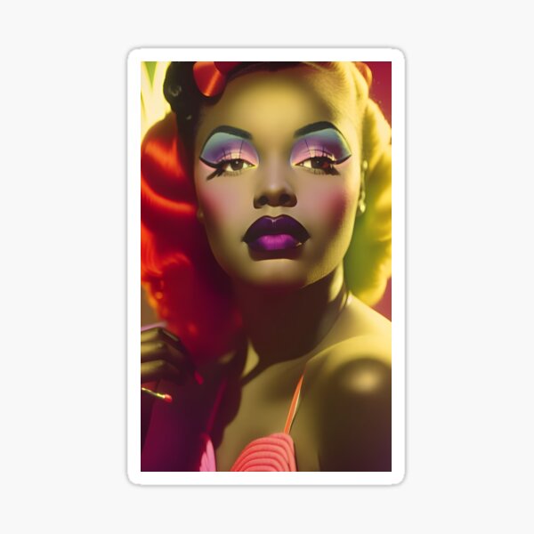 "Minnie The Moocher" Sticker for Sale by clubnoirai | Redbubble