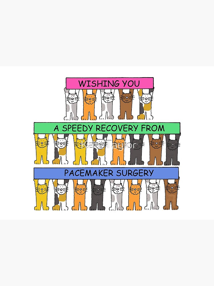 "Speedy Recovery from Pacemaker Surgery" Greeting Card for Sale by ...