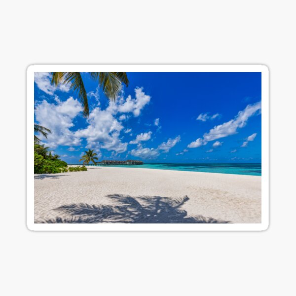 "Maldives beach" Sticker for Sale by Streetsigns1957 | Redbubble