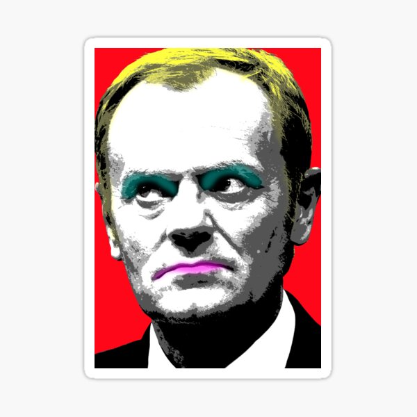"Marilyn Tusk - Red" Sticker for Sale by garyhogben | Redbubble