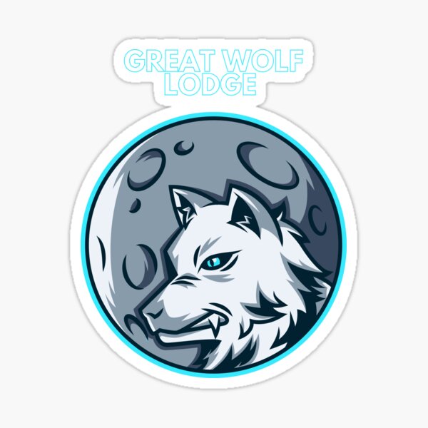 "Great Wolf Lodge " Sticker for Sale by Bilalelbellali | Redbubble
